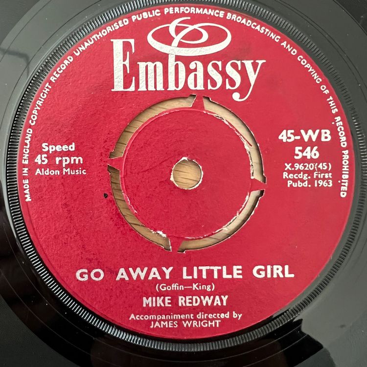 Mike Redway - Go Away Little Girl / 1. UK-Press. 1963 (Gebraucht) in ...