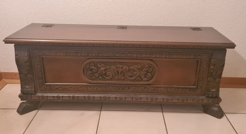 Ancien coffre en bois / bahut (Gebraucht) in Noville für CHF 50 – nur Abholung auf Ricardo kaufen