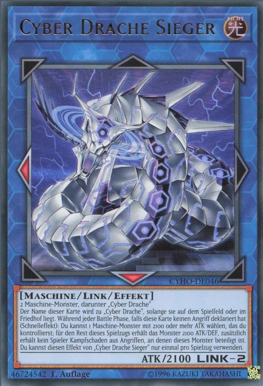 YuGiOh Cyber Drache Sieger CYHO-DE046 Ultra Rare (Neu und originalverpackt) in Chur für CHF 3.7 ...