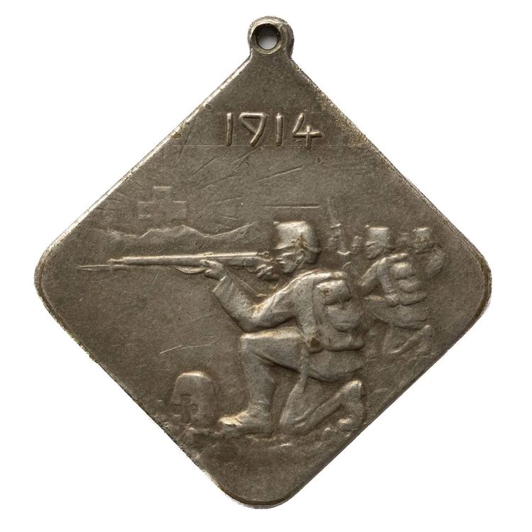 Medaille Militär Grenzbesetzung Aux Frontieres Ai Confini (Gebraucht) in Rotkreuz für CHF 22.5 ...