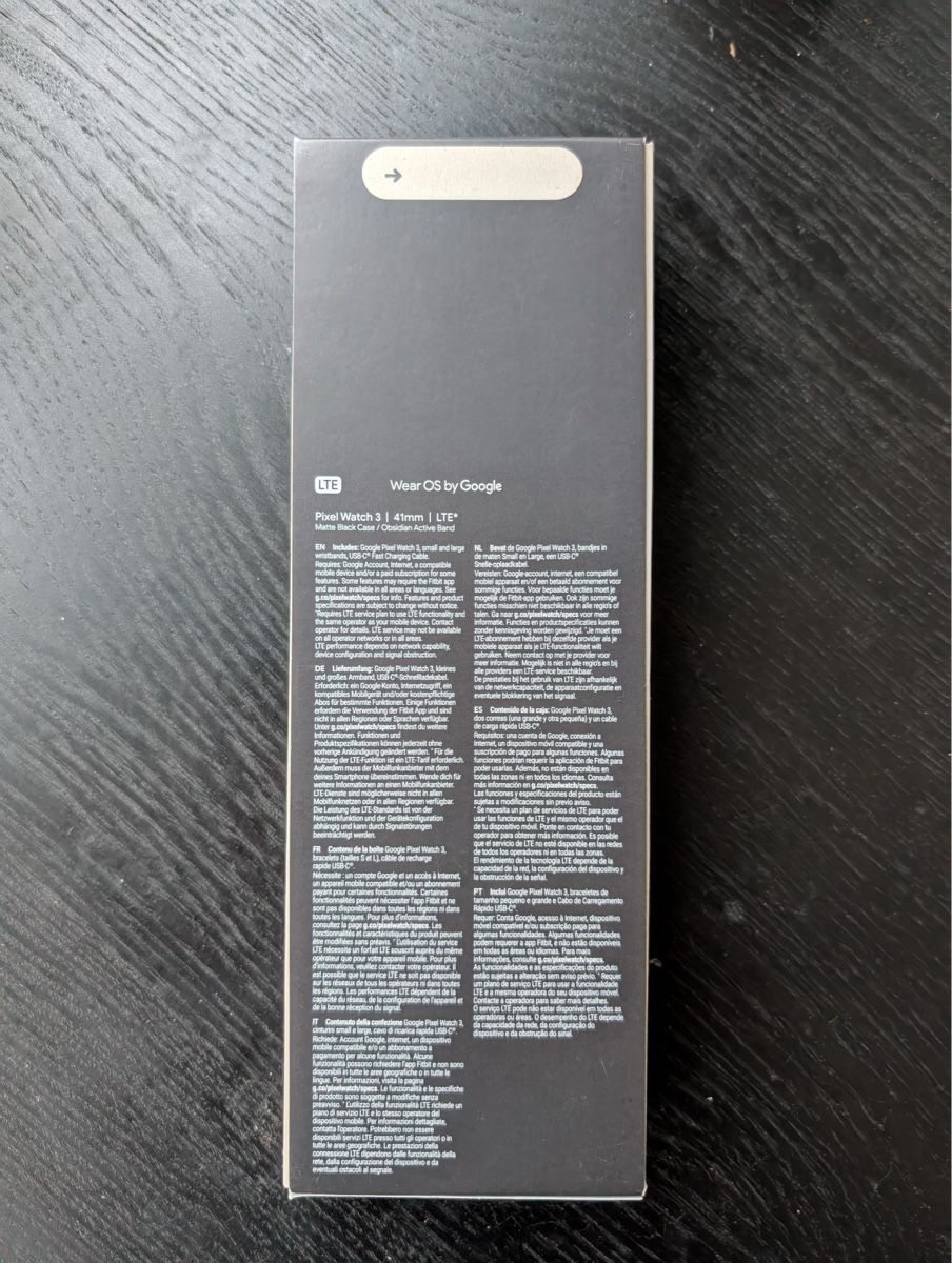 Pixel Watch 3 41mm LTE Schwarz - Neu und Original verpackt (Neu und originalverpackt) in Zürich ...