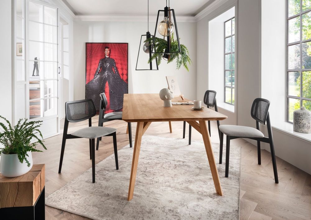 Table 260x100cm chêne massif huilé mat #9022 F (Neu und ...