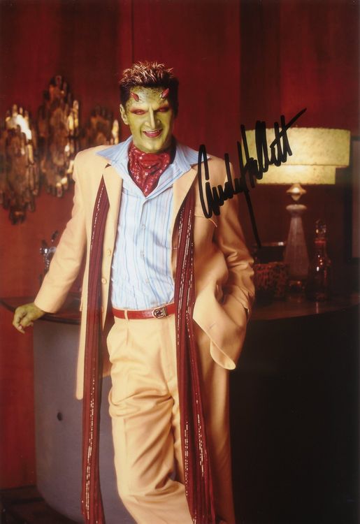 Original Autogramm ANDY HALLETT Angel-Jäger der Finsternis † (Neu ...