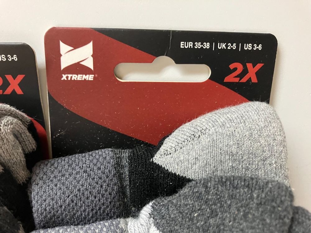 2x 2Paar Walking Socks Gr. 35-38 NEU ab 1.-Fr (Neu und originalverpackt ...