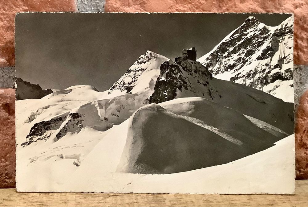 Alte Foto AK Jungfraujoch - Meteorologische Observatorium (Gebraucht) in Root für CHF 1 – mit ...