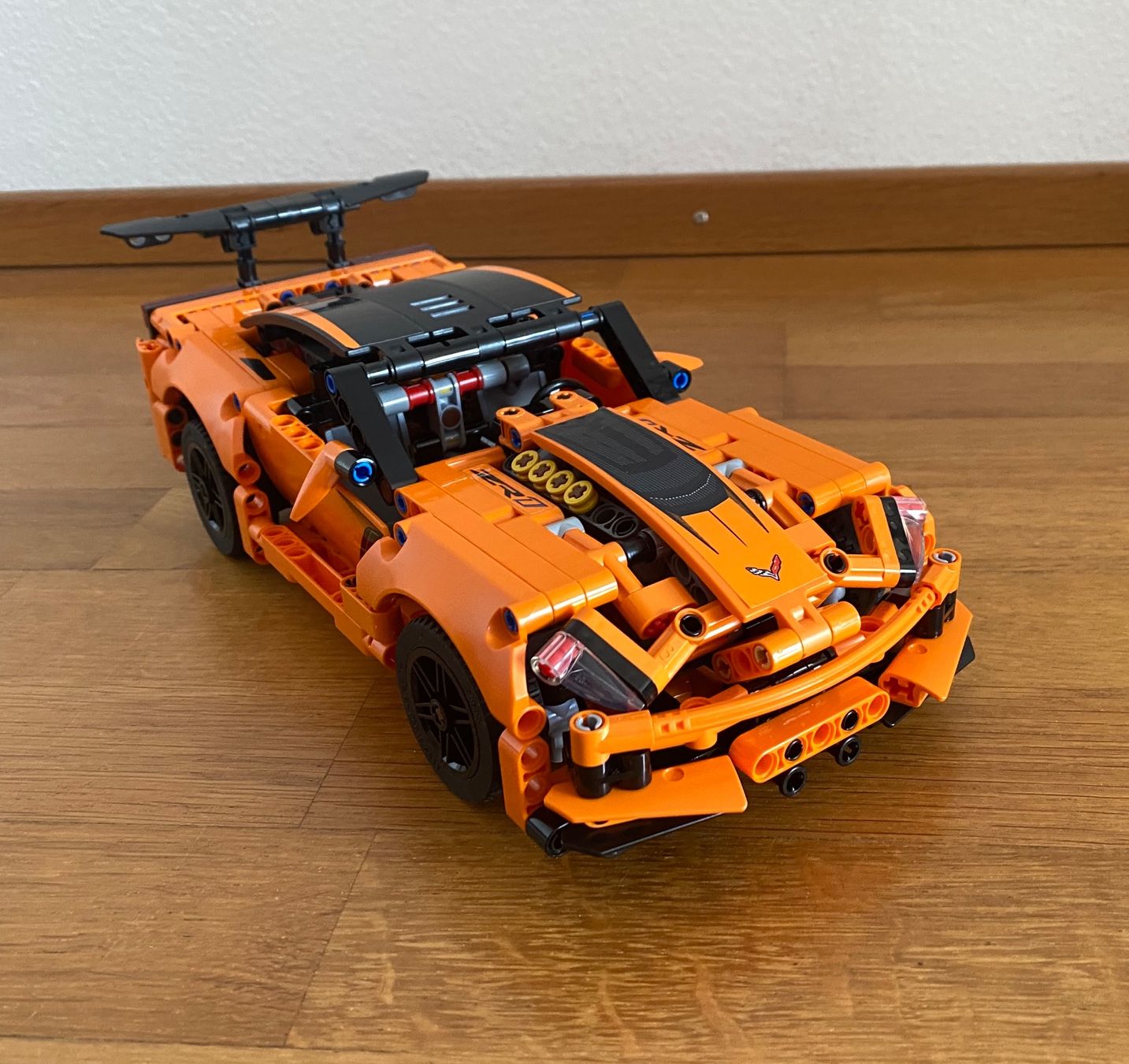 LEGO Technic Rennauto 42093 Chevrolet Corvette ZR1 kpl. +OBA (Gebraucht ...
