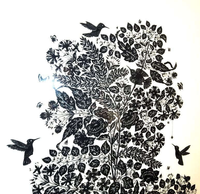 Walter VON GUNTEN (CH/USA 1930-2022) - Toller Scherenschnitt (Gebraucht ...