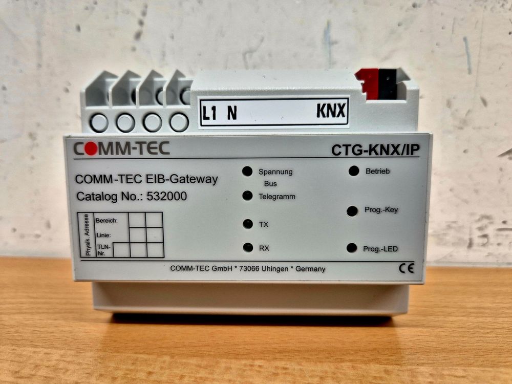 COMM-TEC Gateways CTG-IP/KNX (AMX) ab 1.- (Gebraucht) in Sitterdorf für CHF 16 – mit Lieferung ...