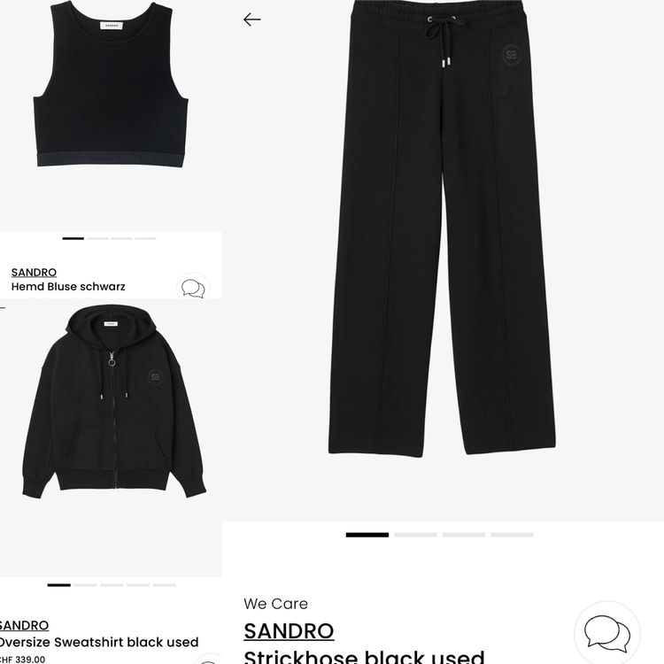 Sandro Paris Set (Neu (gemäss Beschreibung)) in Binz für CHF 155 – mit ...