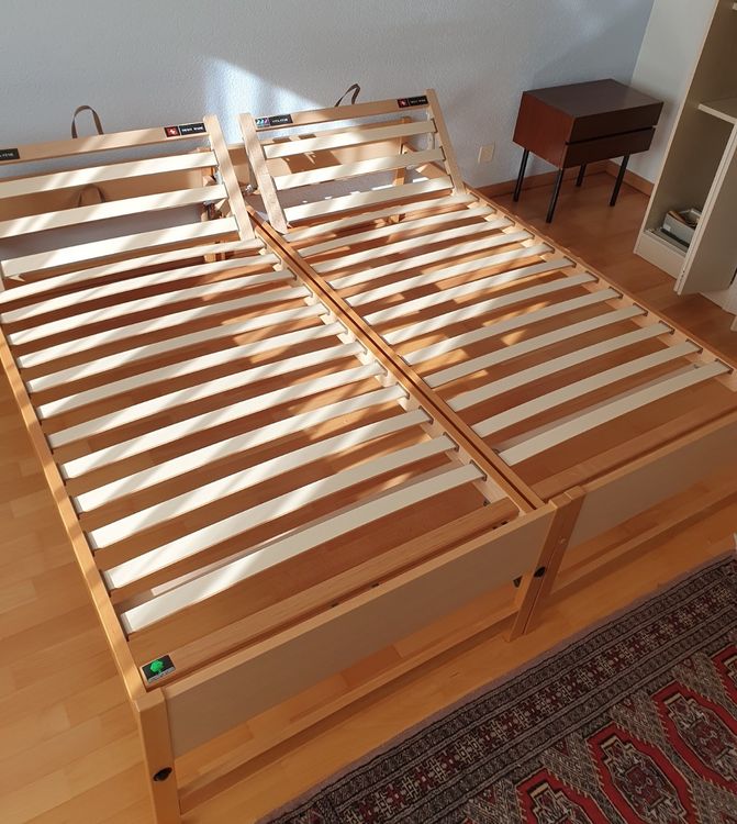 Sommier à lattes lit double extensible/Lattenrost ausziehbar (Gebraucht ...