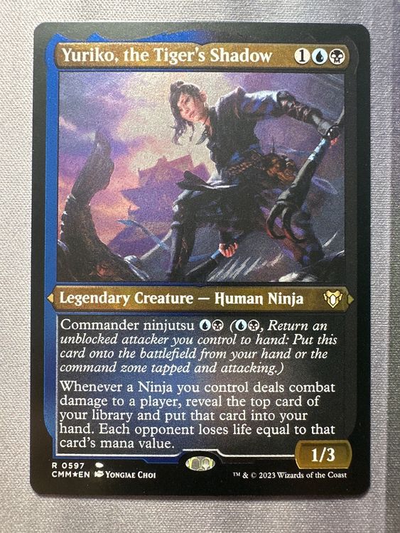 Yuriko The Tigers Shadow Etched Foil 597 Commander Masters Kaufen Auf Ricardo