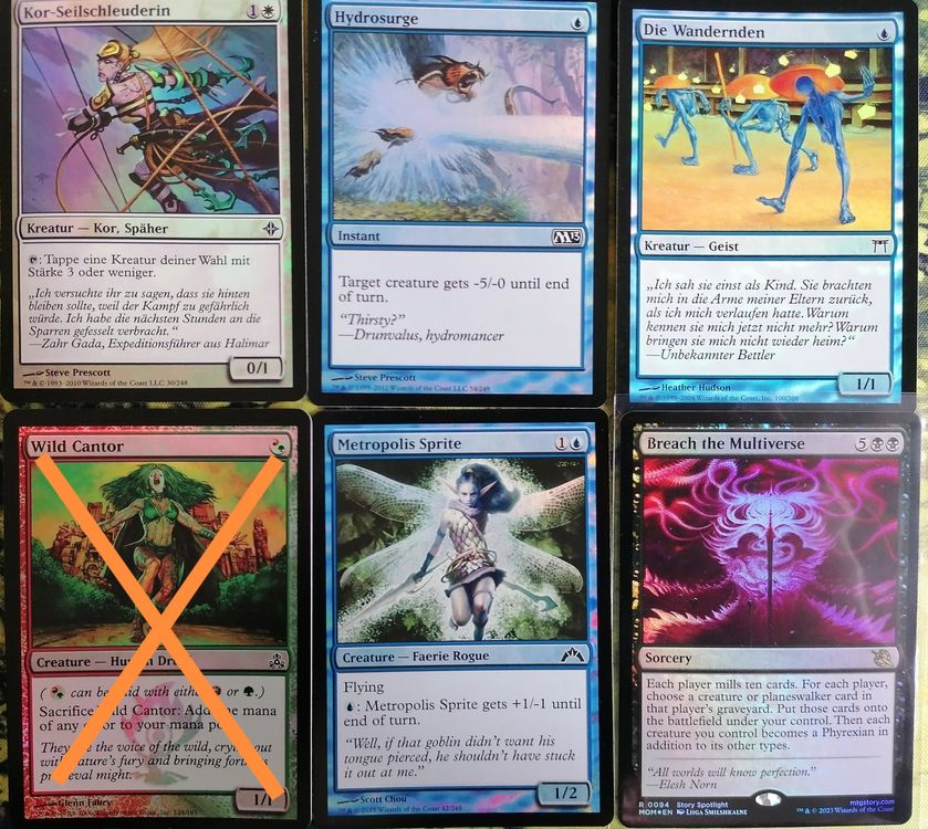 MTG 33x Foils inkl. Breach the Multiverse (Neu (gemäss Beschreibung ...