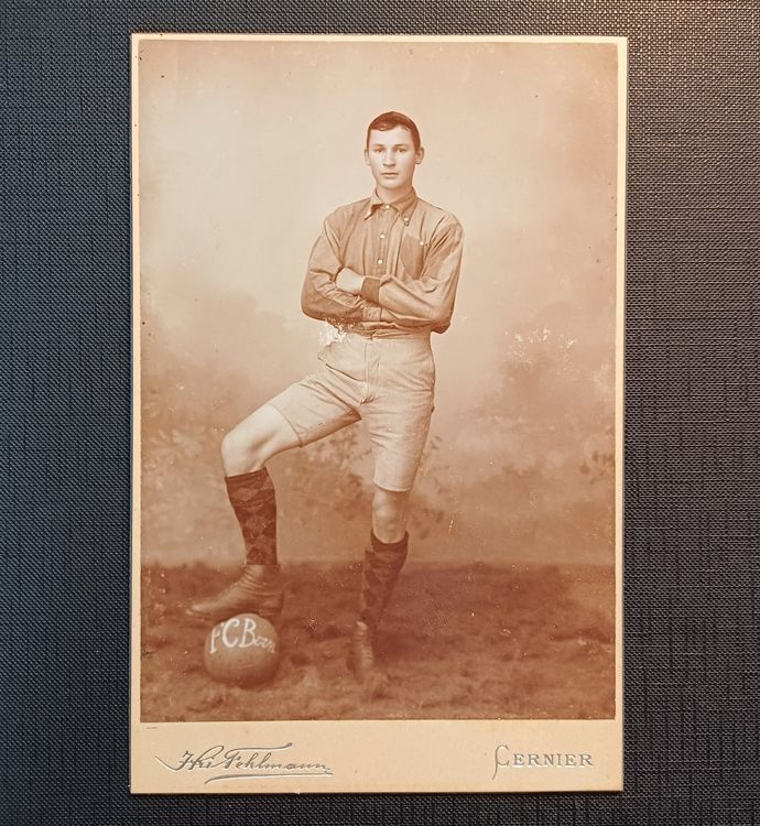 Antikes FC BERN Foto FUSSBALL um 1900 FCB Young Boys (Gebraucht) in für ...