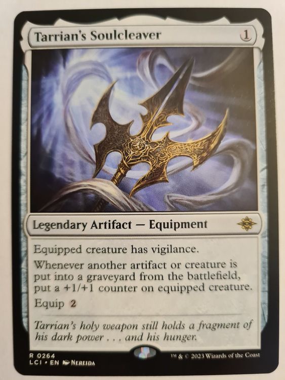 MTG, Tarrian's Soulcleaver, LCI-0264 | Kaufen auf Ricardo