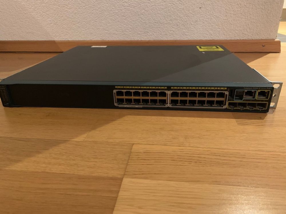 Switch Cisco Catalyst 2960S-24PS-L PoE+ | Kaufen auf Ricardo