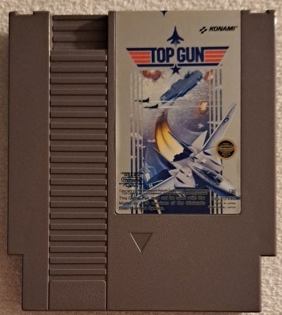 Top Gun Nintendo NES Spiel - Retro Klassiker für Sammler (Gebraucht) in ...