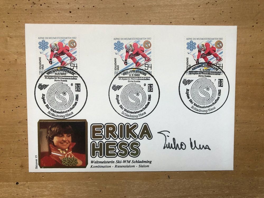 Ski: Erika Hess 1982 (Gebraucht) in Neuchâtel für CHF 9.5 – mit Lieferung auf Ricardo kaufen