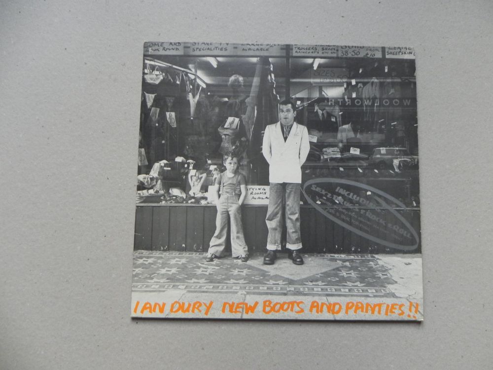 LP brit. Punk Rock Ian Dury 1977 New Boots and Panties !!! (Gebraucht ...
