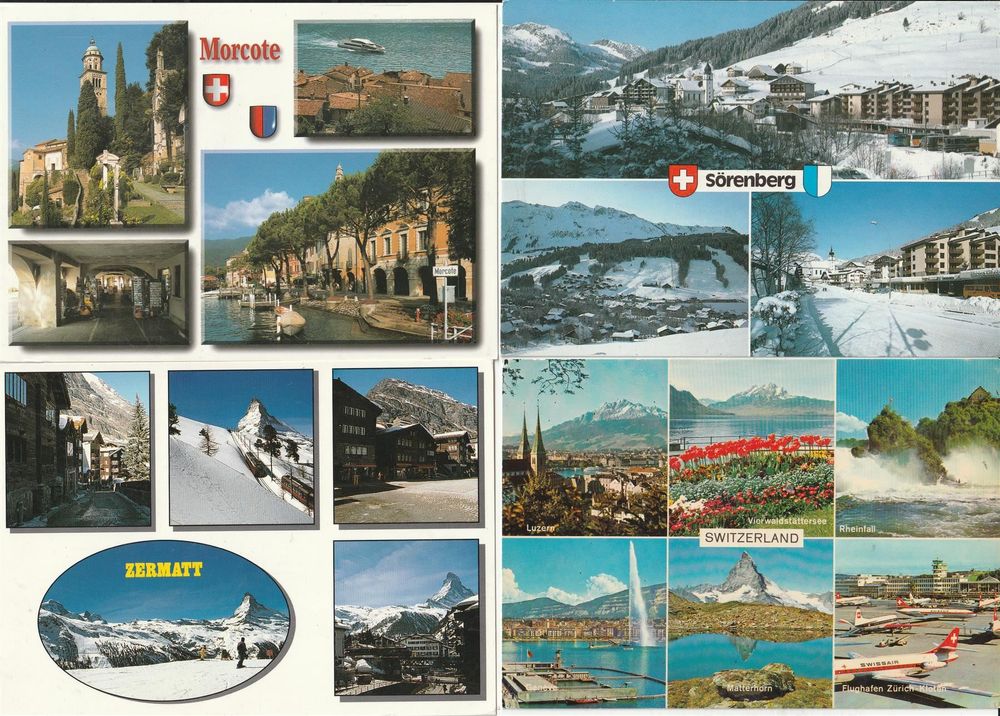 20 Diverse Karten Schweiz (Gebraucht) in Lumbrein für CHF 2 – mit Lieferung auf Ricardo kaufen