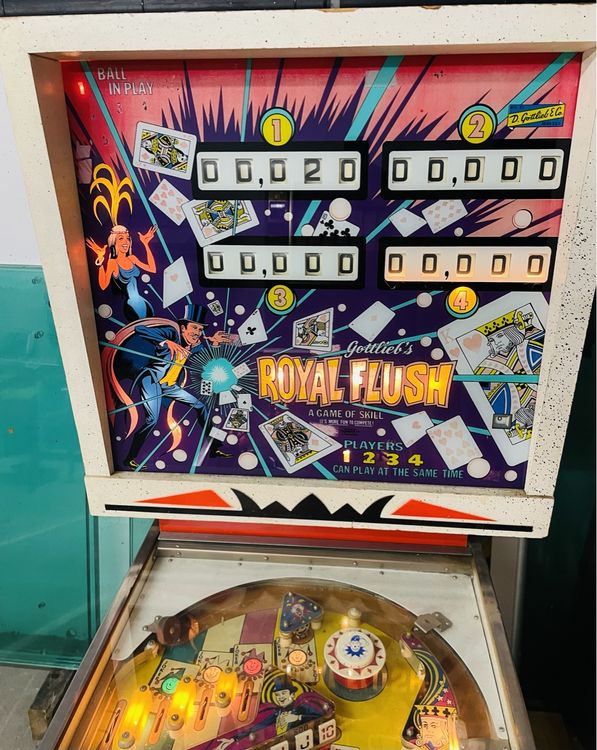 Flipperkasten Royal Flush Gottlieb (D'occasion) à Figino pour CHF 1200 ...