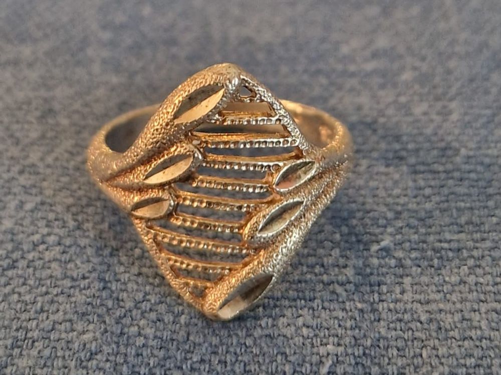 Antiker geprüfter Silber 925 filigran Damen Ring (Gebraucht) in ...