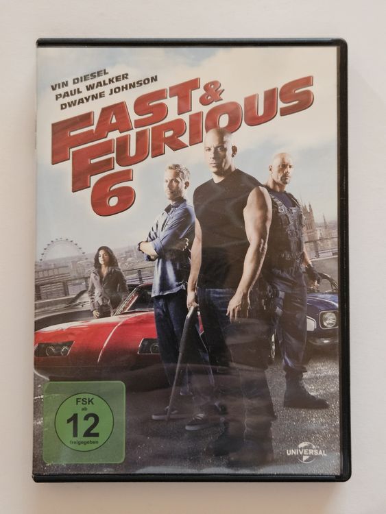 Fast & Furious 6 / DVD #WT18 (Gebraucht) in Oberdorf BL für CHF 1.9 – mit Lieferung auf Ricardo ...