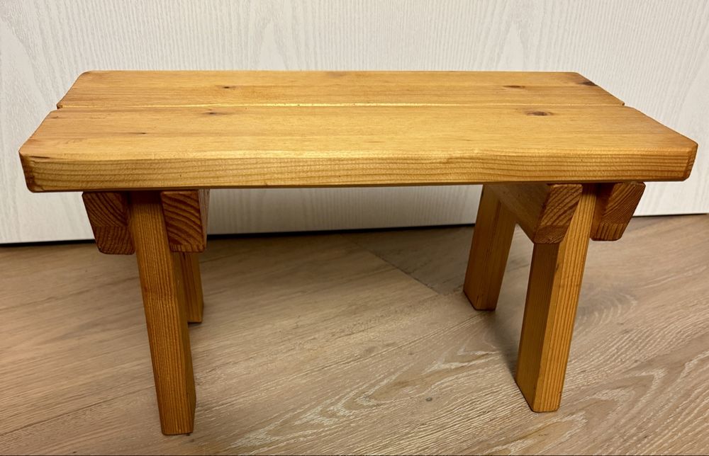 Einfacher Holzschemel Schemel Schemeli Pflanzenhocker | Kaufen auf Ricardo
