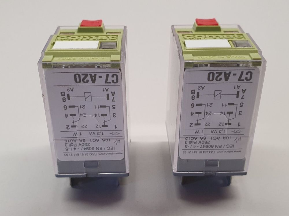 Comat Relais Kopf ohne Stecksockel C7-A20 230V | Kaufen auf Ricardo