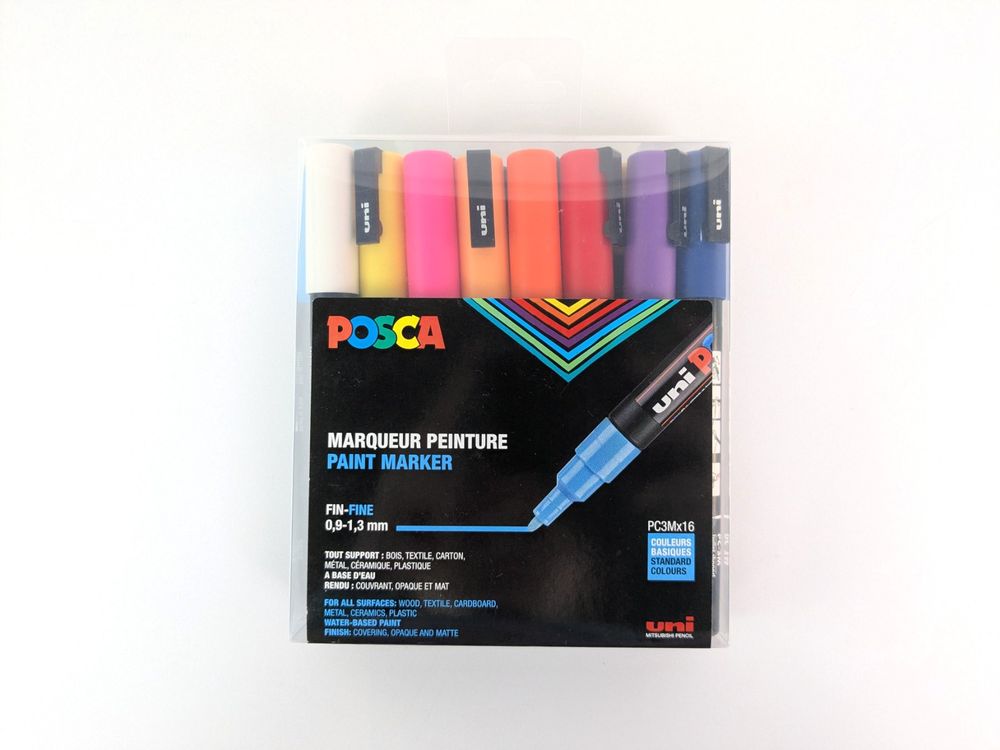 POSCA Filzstifte 16er Set (Neu (gemäss Beschreibung)) in Dintikon für ...