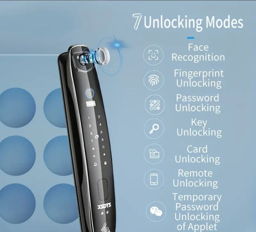 Smart door lock Face ID, Fingerprint, pin... | Kaufen auf Ricardo