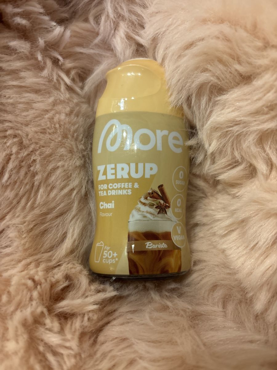 More Zerup Chai Sirup, Barista, 0 Kalorien, neu! (Neu und ...