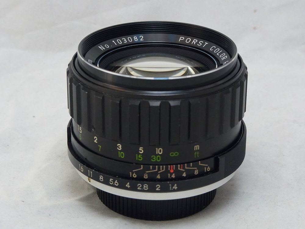 JETZT Fifty Tomioka Porst Color Reflex 55mm f1.4 M42 #v2 (Gebraucht) in ...