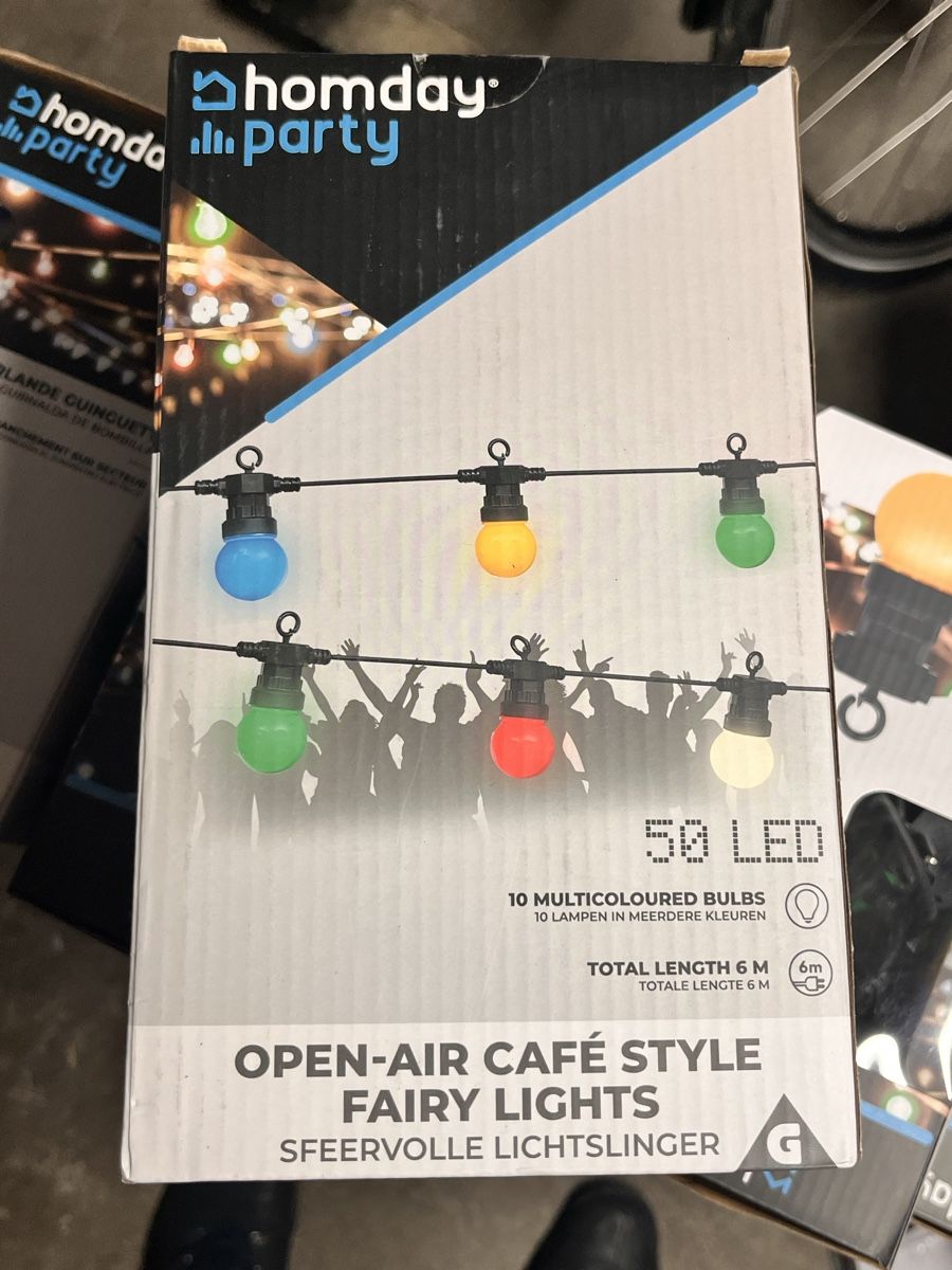 Guirlande Guinguette 50 LED Homday Party, Neuve! 6 mètres (Neuf avec ...