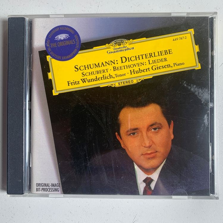 Fritz Wunderlich/Hubert Giesen: Schumann/Schubert (Gebraucht) in Stans ...