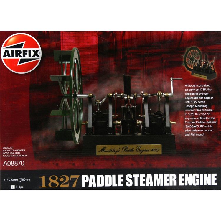 AIRFIX A08870 Paddle Steamer Engine 1827 (Neu und originalverpackt) in ...
