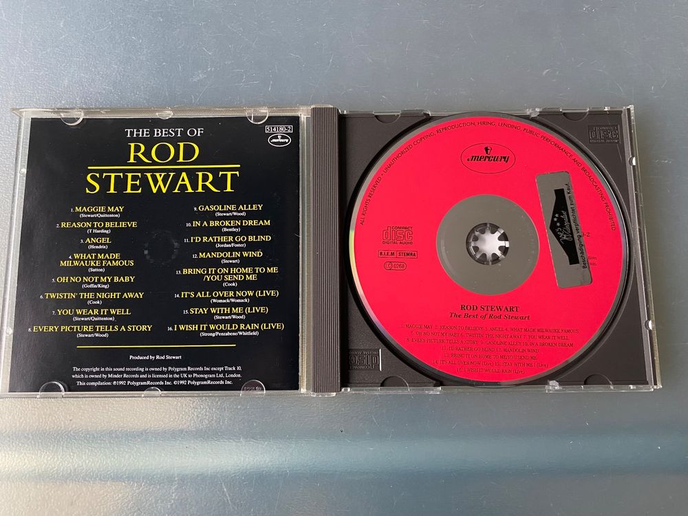 Rod Stewart - The Best of (Gebraucht) in Oberried Brienz für CHF 3 – mit Lieferung auf Ricardo ...