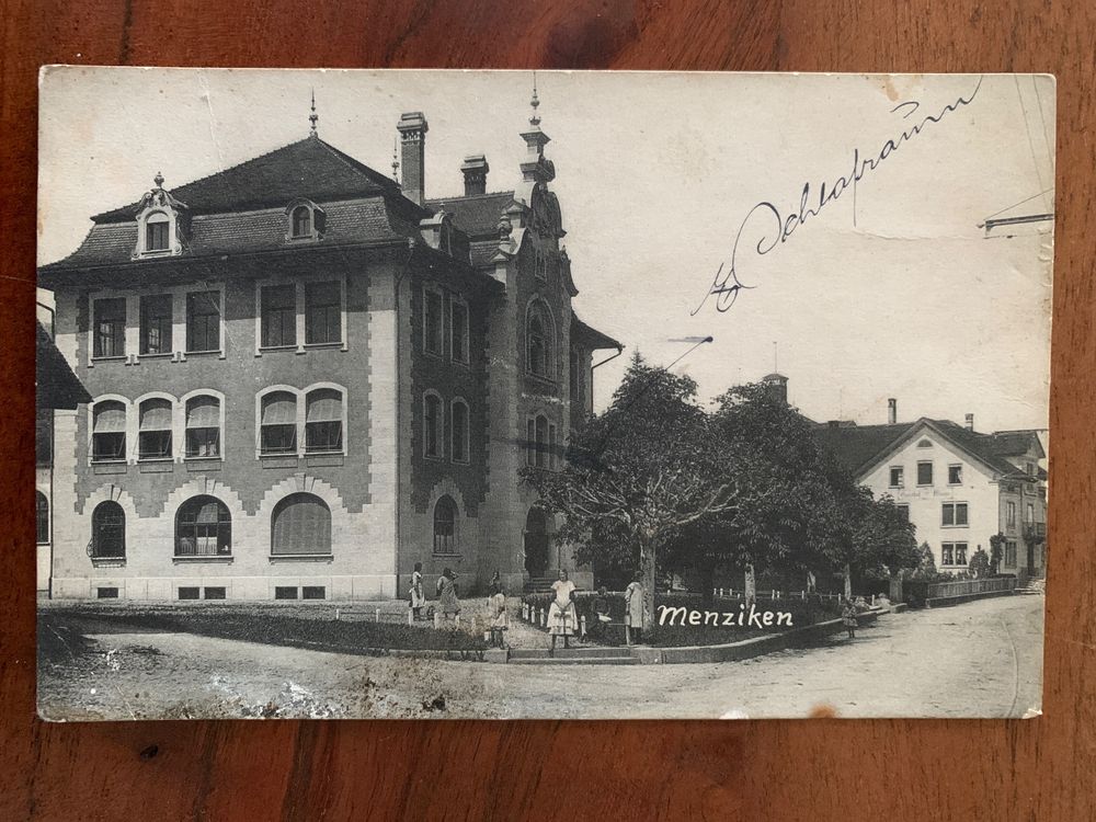Ansichtskarte Schweiz Menziken AG (Gebraucht) in Oftringen für CHF 5 – mit Lieferung auf Ricardo ...
