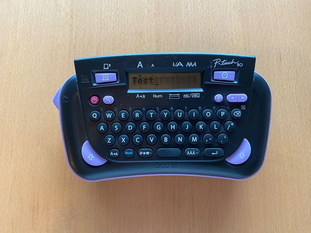 P-touch 80 Etikettendrucker (Gebraucht) in Arnegg für CHF 22 – mit ...
