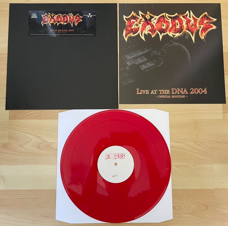 Exodus Live At The DNA 2004 -Official Bootleg Vinyl Lp (Gebraucht) in ...