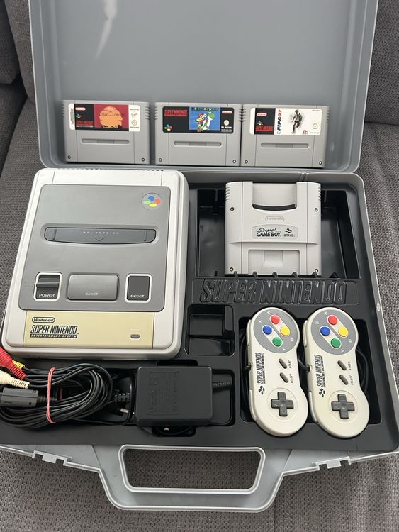 Nintendo SNES CHIP ONE Konsole mit Top spiele (Gebraucht) in Oftringen ...