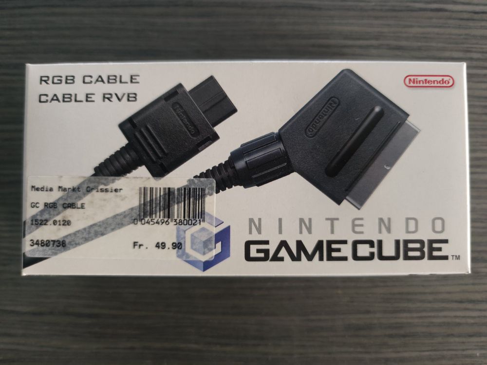 Nintendo Gamecube RGB Cable (Neu (gemäss Beschreibung)) in St-Légier ...