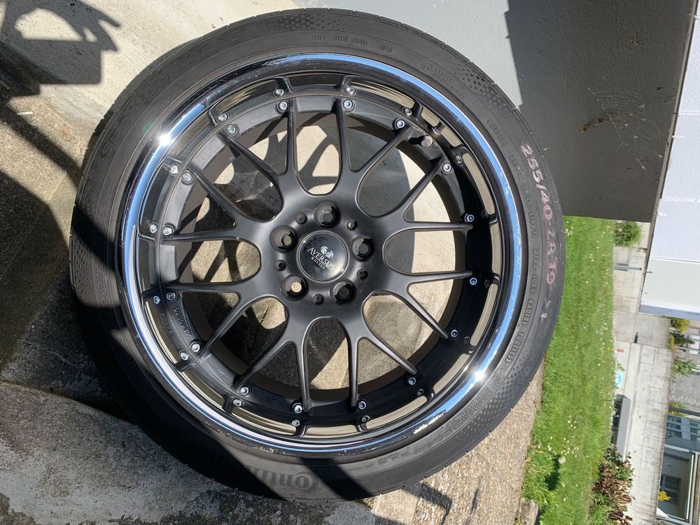 Reifen Continental 255/40ZR19XL mit Alufelgen Aversus 19‘ | Kaufen auf ...
