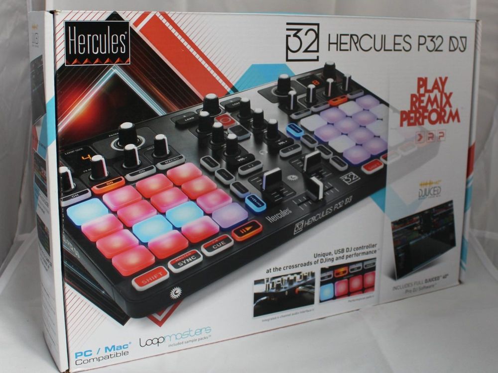 Hercules P32 DJ Controller | Kaufen auf Ricardo Hercules P32 DJ Controller | Kaufen auf Ricardo