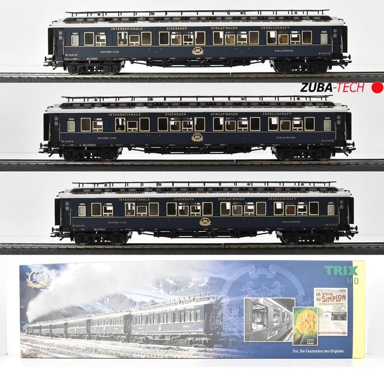 Trix 23220 Pullmanwagenset 3-tlg CIWL GS (Neu (gemäss Beschreibung)) in ...