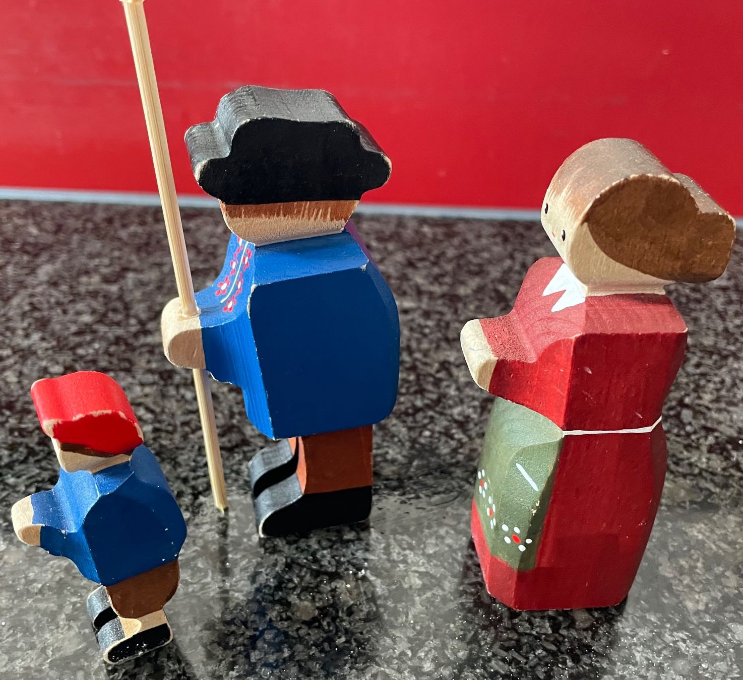 Bauernfamilie, 3 Personen, von Trauffer Holz (Gebraucht) in Zuerich für CHF 22 – mit Lieferung ...