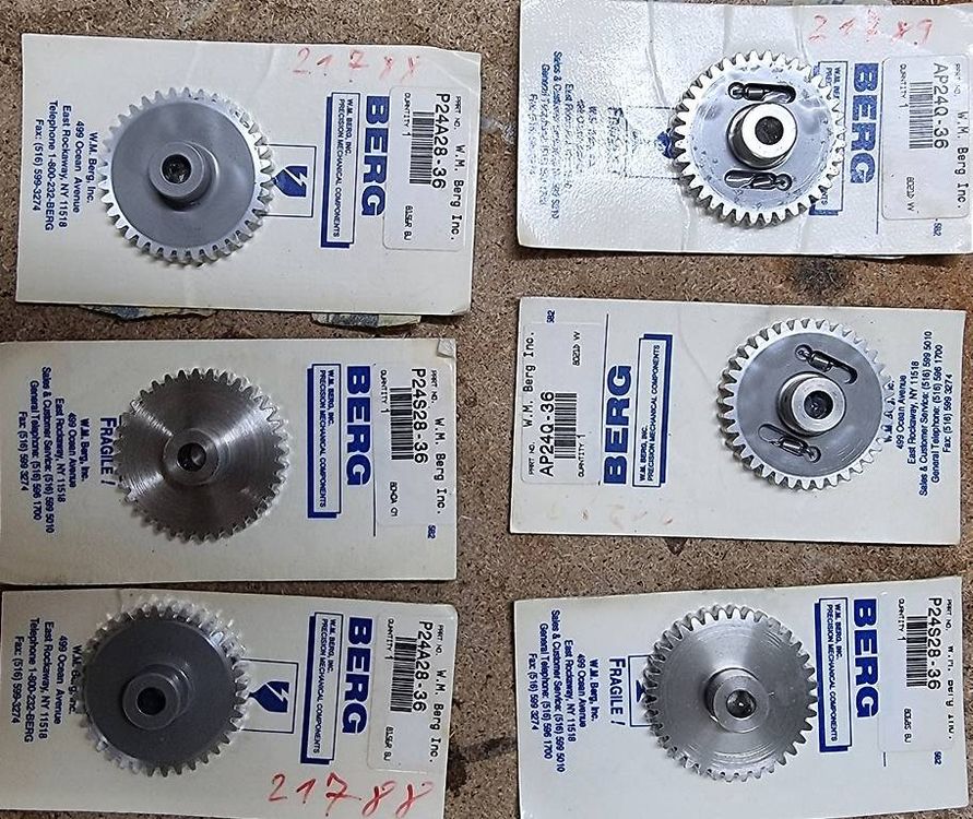 Zahnrad WM BERG EDELSTAHL ANTI-RÜCKWÄRTS 32 PASCH 40 ZÄHNE 1 (Gebraucht ...