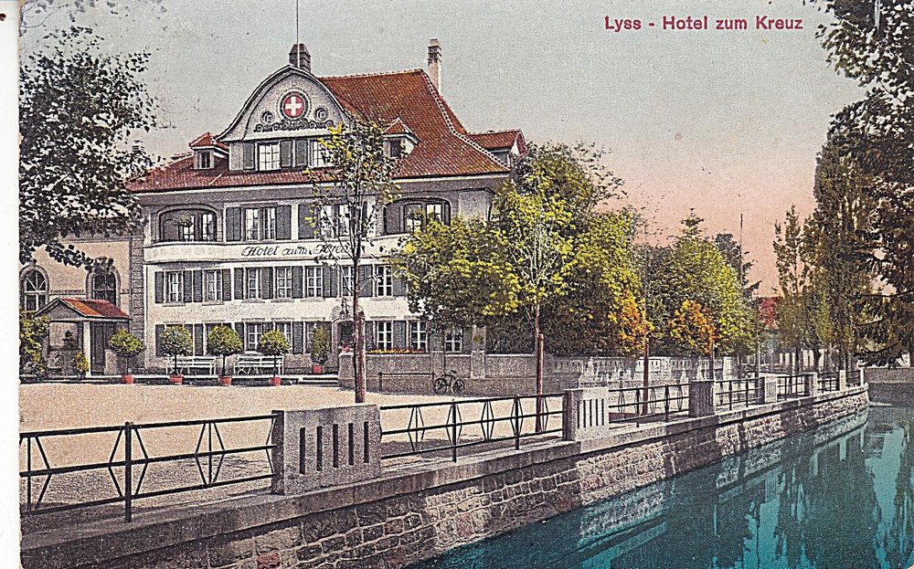 Lyss - Hotel zum Kreuz. 1926 | Kaufen auf Ricardo