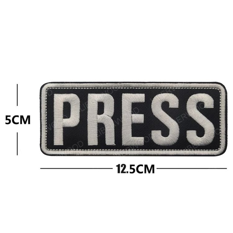 Patch PRESS avec velcro (Neu und originalverpackt) in Genève für CHF 1 ...