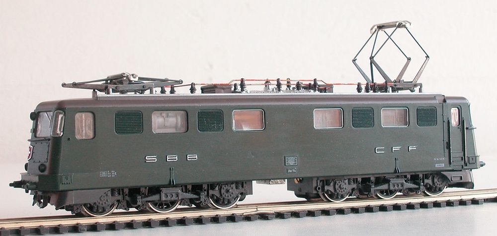 Roco elektr. Lokomotive Ae 6/6 der SBB Spur H0 mit Mängeln | Kaufen auf Ricardo