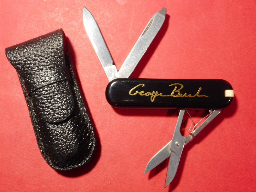 Victorinox Classic SD George Bush Senior inkl. Schreiben (Gebraucht) in ...